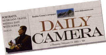 Boulder Daily Camera Article